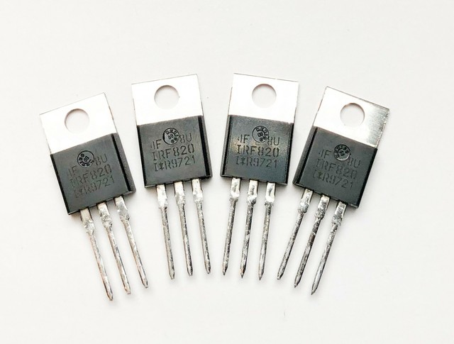 10pcs International Rectifier IRF820 MOSFET N-chanel 500v 2.5 Amp To ...