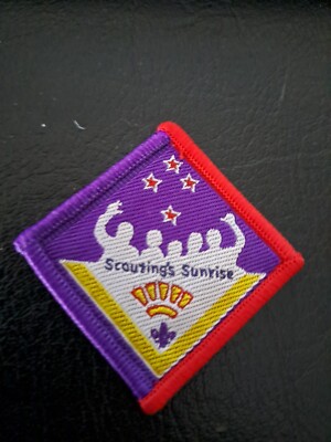 Scouting's sunrise New Zealand Scout Badge | eBay