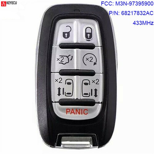 Keyless Smart Key Fob for Chrysler Pacifica 2017-2022 Voyager 2020+ M3N ...