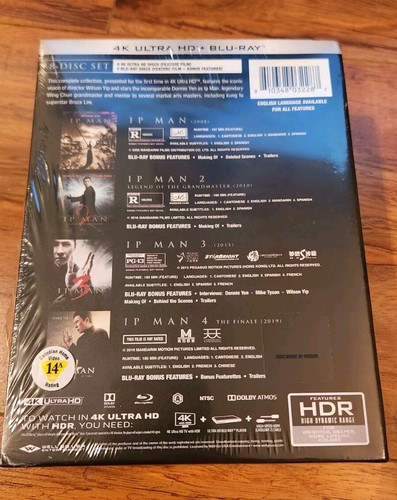 IP Man the Complete Collection (Ultra HD) for sale online | eBay
