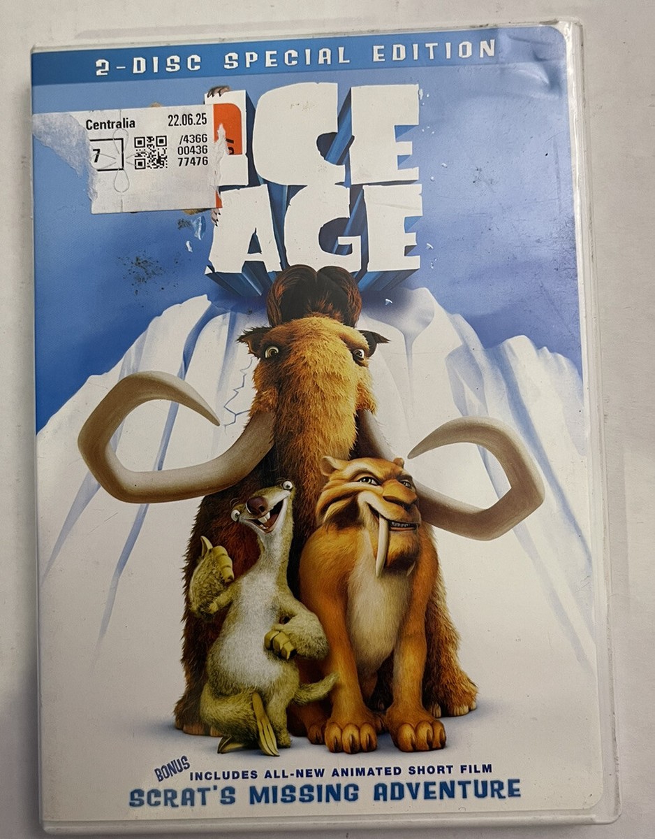 Ice Age Dvd Cover Art Ice Age: Dawn Of The Dinosaurs Poster #698873
