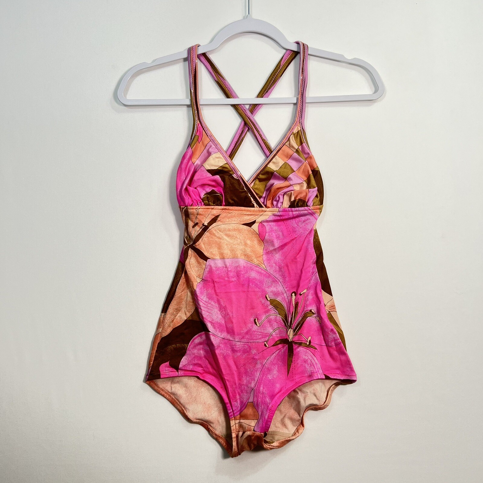 1960s Perfection Fit Roxanne One Piece Bathing Suit P… - Gem