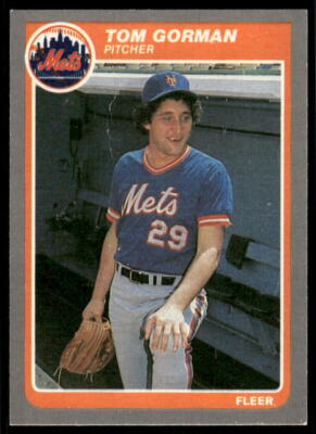 1985 Fleer #83 Tom Gorman | eBay