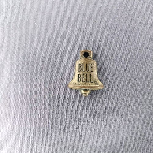 Blue Bell Clothes Advertising Bronze Zipper Pull Pendant 3/4" Charm | eBay