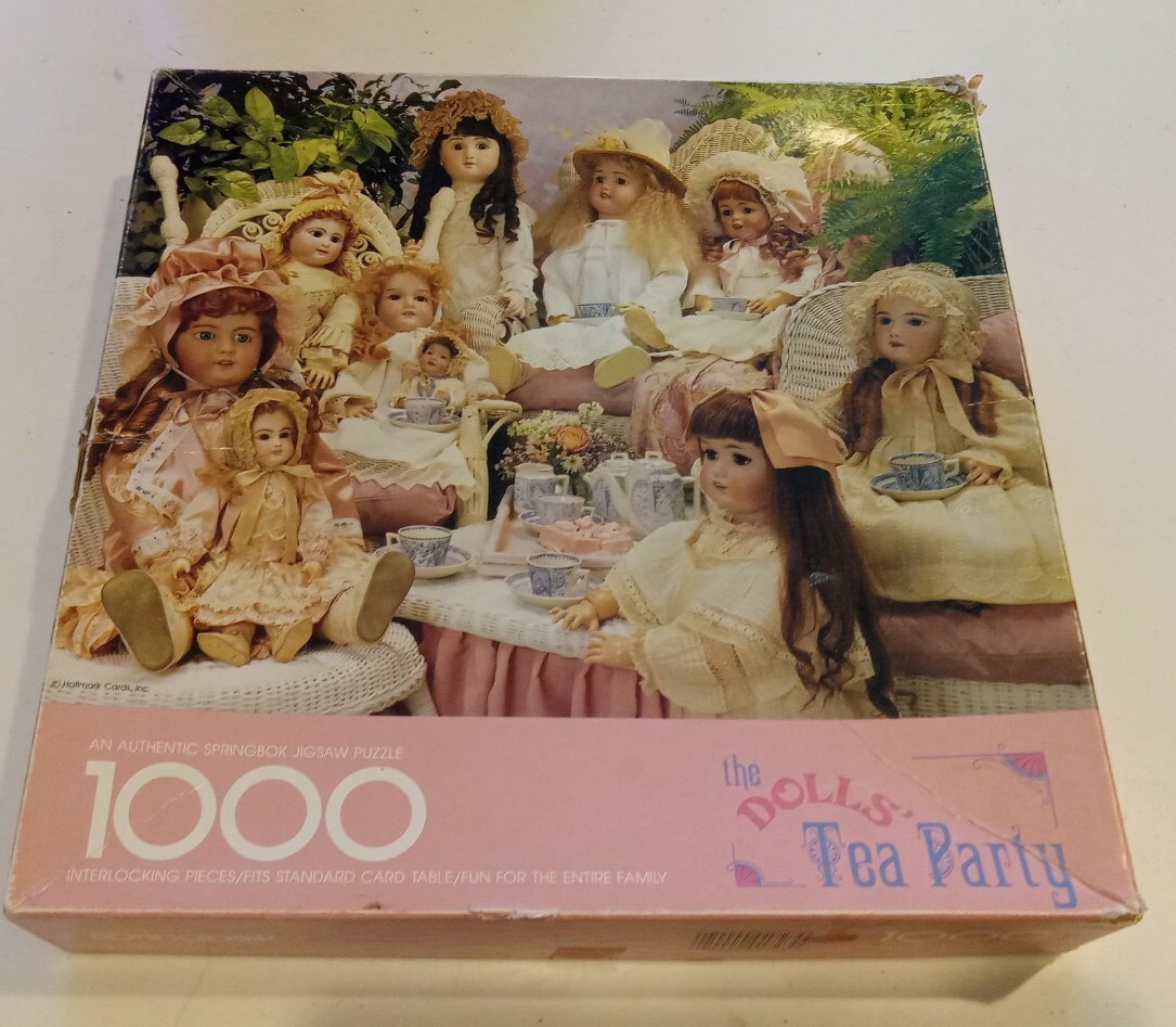 Springbok The Dolls Tea Party Jigsaw Puzzle 1000 Pieces * | eBay