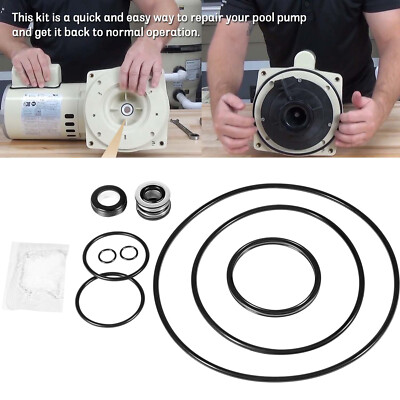 Pool Pump Gasket Seal O-Ring Rebuild Kit For Most SuperFlo &SuperMax ...
