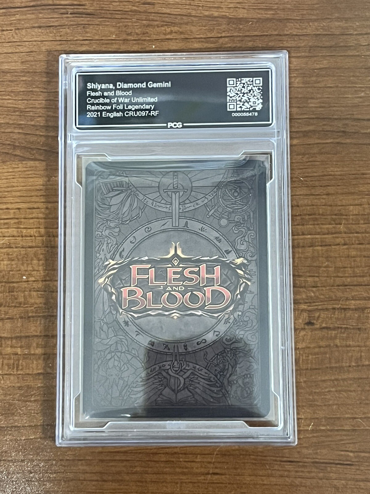 Shiyana, Diamond Gemini RAINBOW FOIL PCG 9- Flesh and Blood Game CRU ...