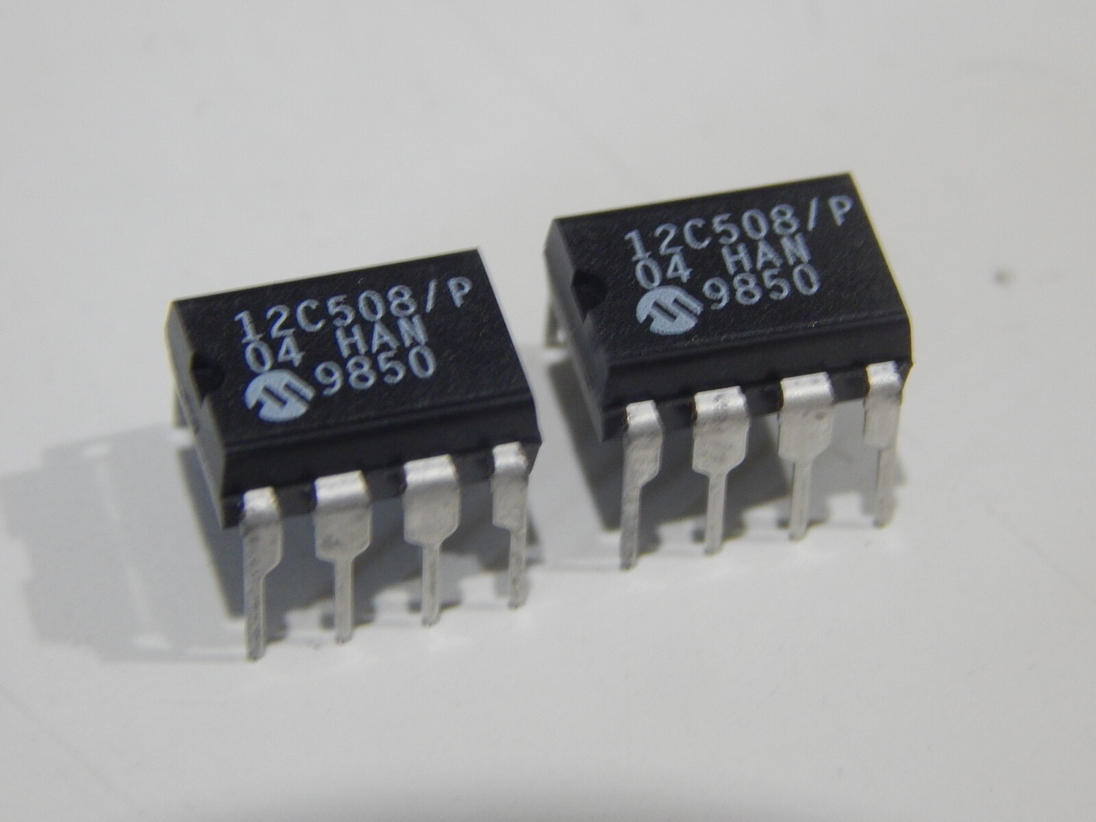 MICROCHIP TECH 12C508/P04 8 PIN DIP IC - LOT OF 2 IC'S - USA FAST ...