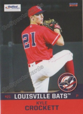 2018 Louisville Bats Kyle Crockett RC Rookie Cincinnati Reds | eBay