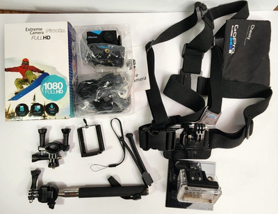 GoPro Mounts Accessories Waterproof Case Attachments Bundle + New ...