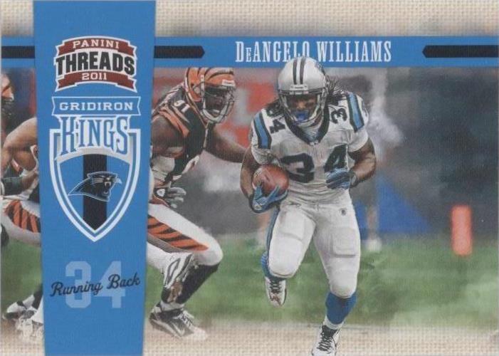 2011 Panini Threads - Pro Gridiron Kings DeAngelo Williams #7 for sale ...