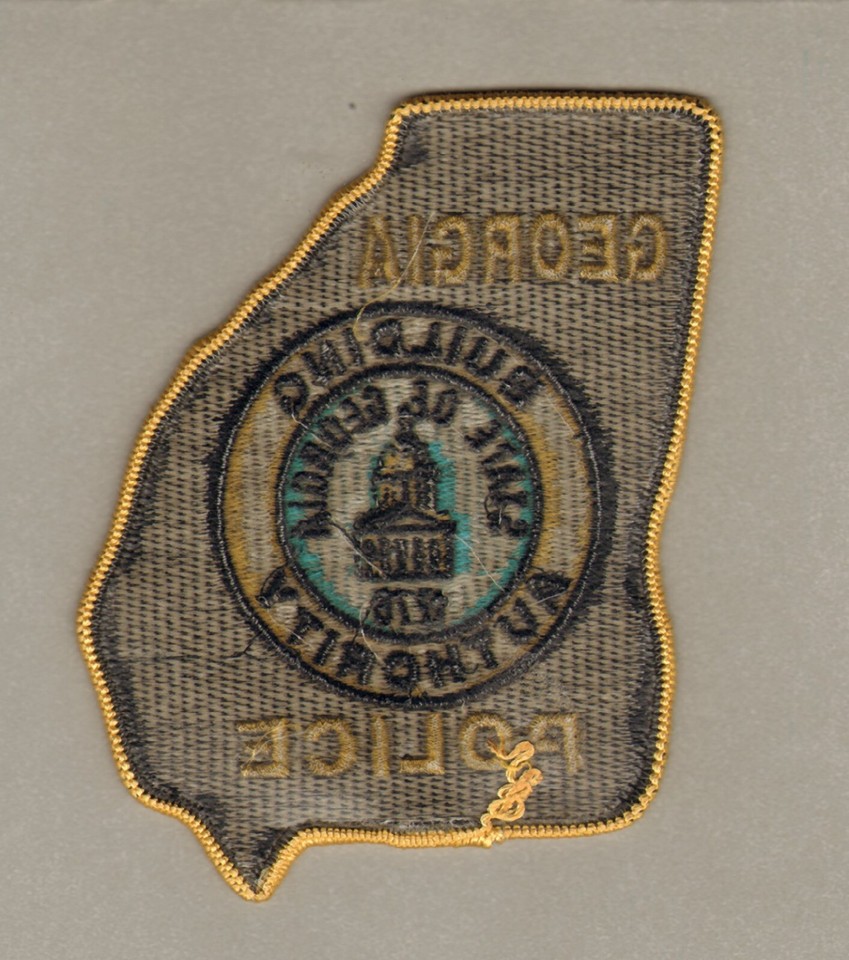 Georgia GA Building Authority Police Patch FREE SHIPPING | eBay