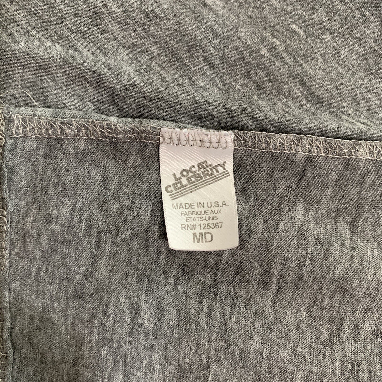 Local Celebrity Make Some Noise Men Short Sleeve Grey… - Gem