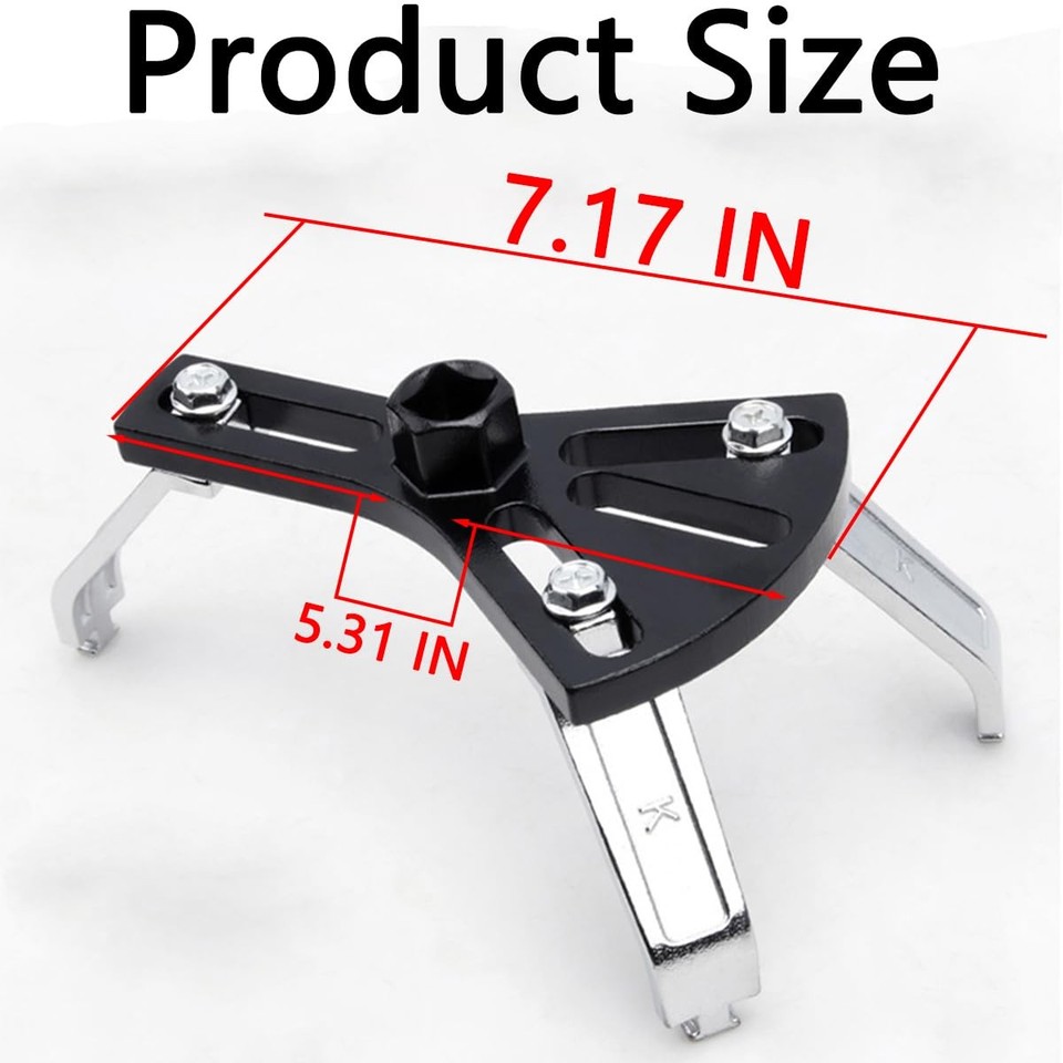 Car Fuel Pump Removal Tool, Adjustable Fuel Lid Tank Cover Collar Ring ...