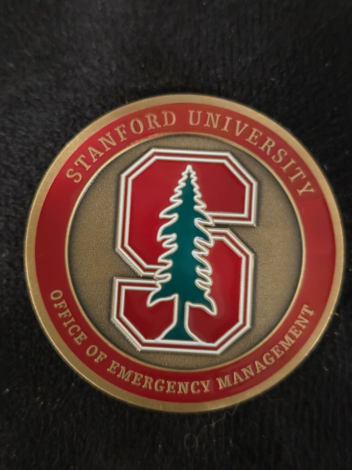 Stander University Office of Emergency Management Challenge Coin | eBay