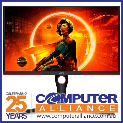 24.5" AOC 25G3ZM 240Hz FHD 1ms Adaptive Sync VA Gaming Monitor | eBay