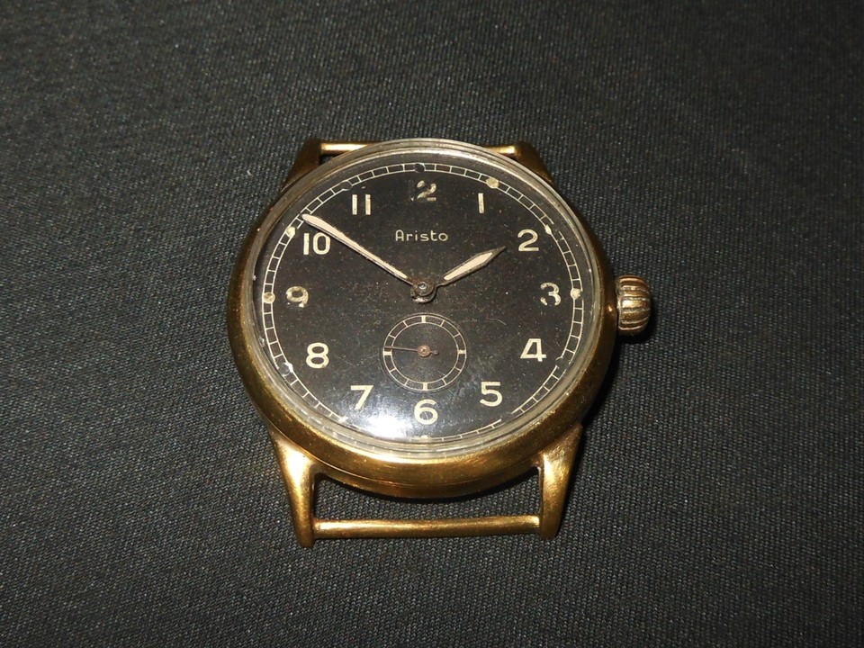 WW2 German Wehrmacht Dienstuhr - ARMY PERSONAL SERVICE WATCH - ARISTO ...