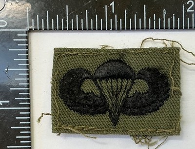 Vietnam War US Army Parachutist Airborne Cloth Jump Wings Badge Patch ...