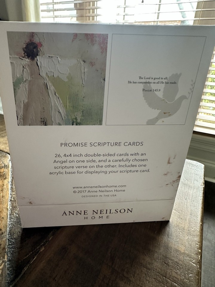 Anne Neilson Angel Promise Scripture Cards 4 X 4 ( 26 Cards) | eBay