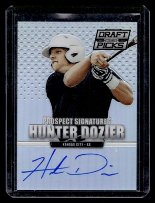 2013 Panini Prizm Perennial Draft Picks Hunter Dozier Prospect ...
