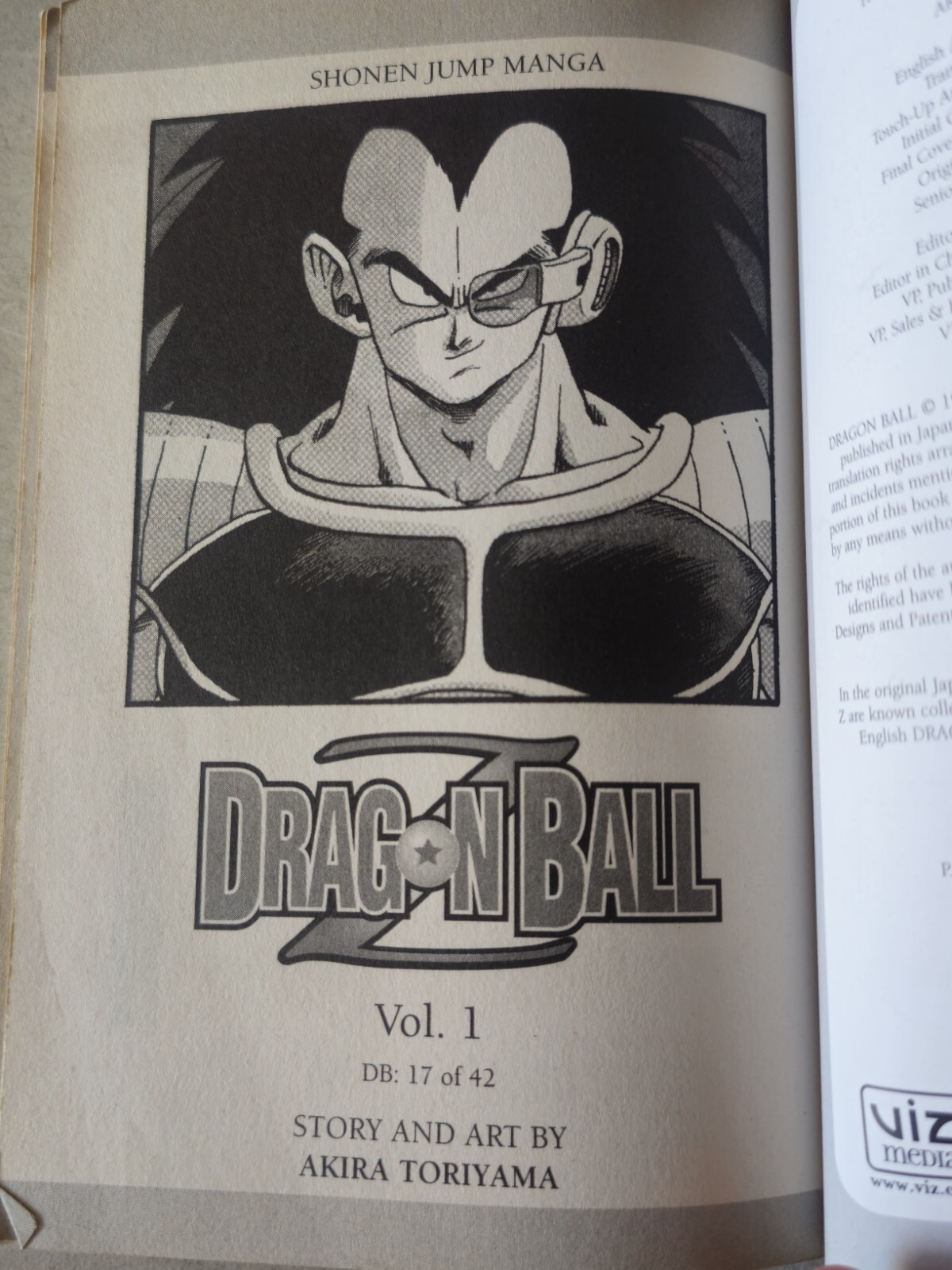 Dragon Ball Z, Volume 1 By Akira Toriyama Paperback Like New Free Aus ...