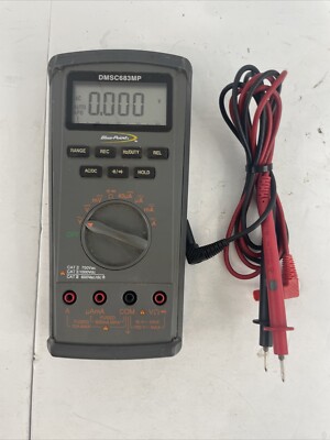SNAP ON BLUE-POINT MULTIMETER-Marine DMSC683MP | eBay