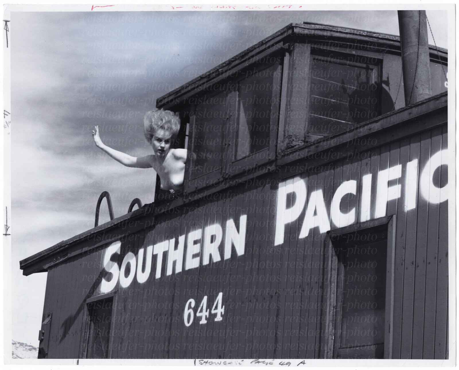 Erotik, Akt, Gerri Dean, Großes Original-Film-Presse-Photo um 1970 ...