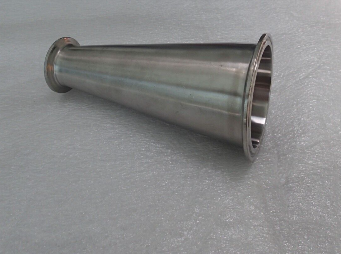 Stainless Steel Sanitary Concentric Reducer for Dust Collector 3" X 1-1 ...