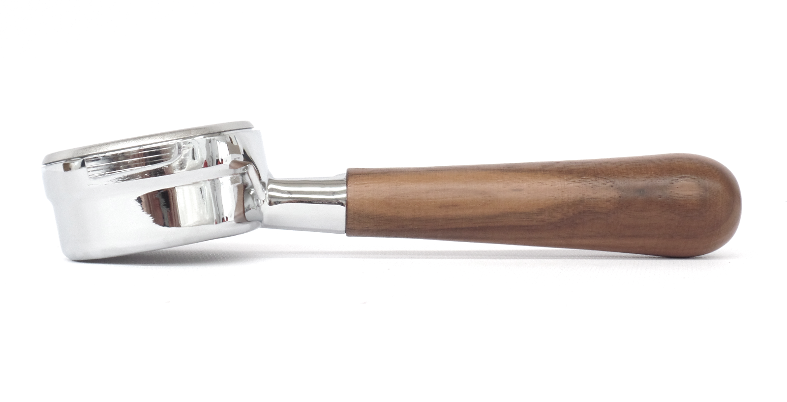 ASCASO 58mm Bottomless Portafilter Espresso Walnut Handle - 21g Basket ...