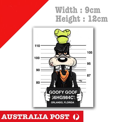 Goofy Goof GANGSTER JDM Laptop , Car Decal Sticker | eBay