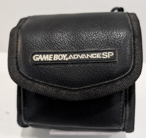 Gameboy Advance SP Faux Leather Switch N Carry Black Carry Case Travel ...
