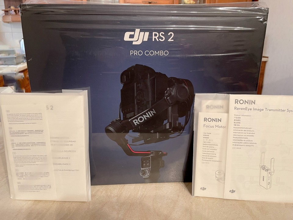 DJI RS 2 Ronin 2 Pro Combo Gimbal Stabiliser with RavenEye ...