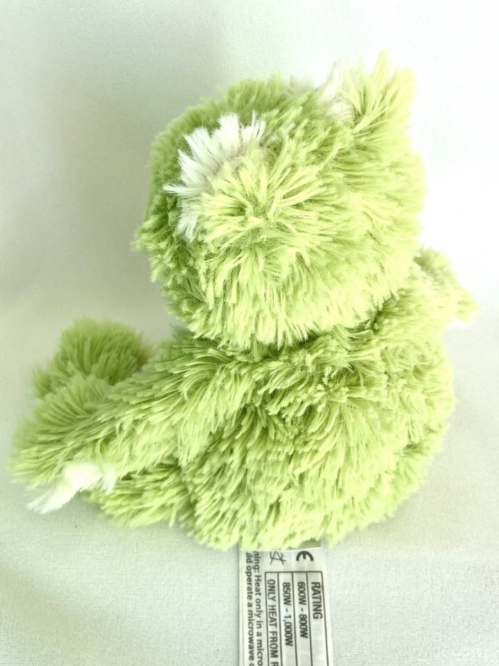 Warmies Frog Jr Mini Soft Microwaveable Heating Pad Therapy Plush Green ...