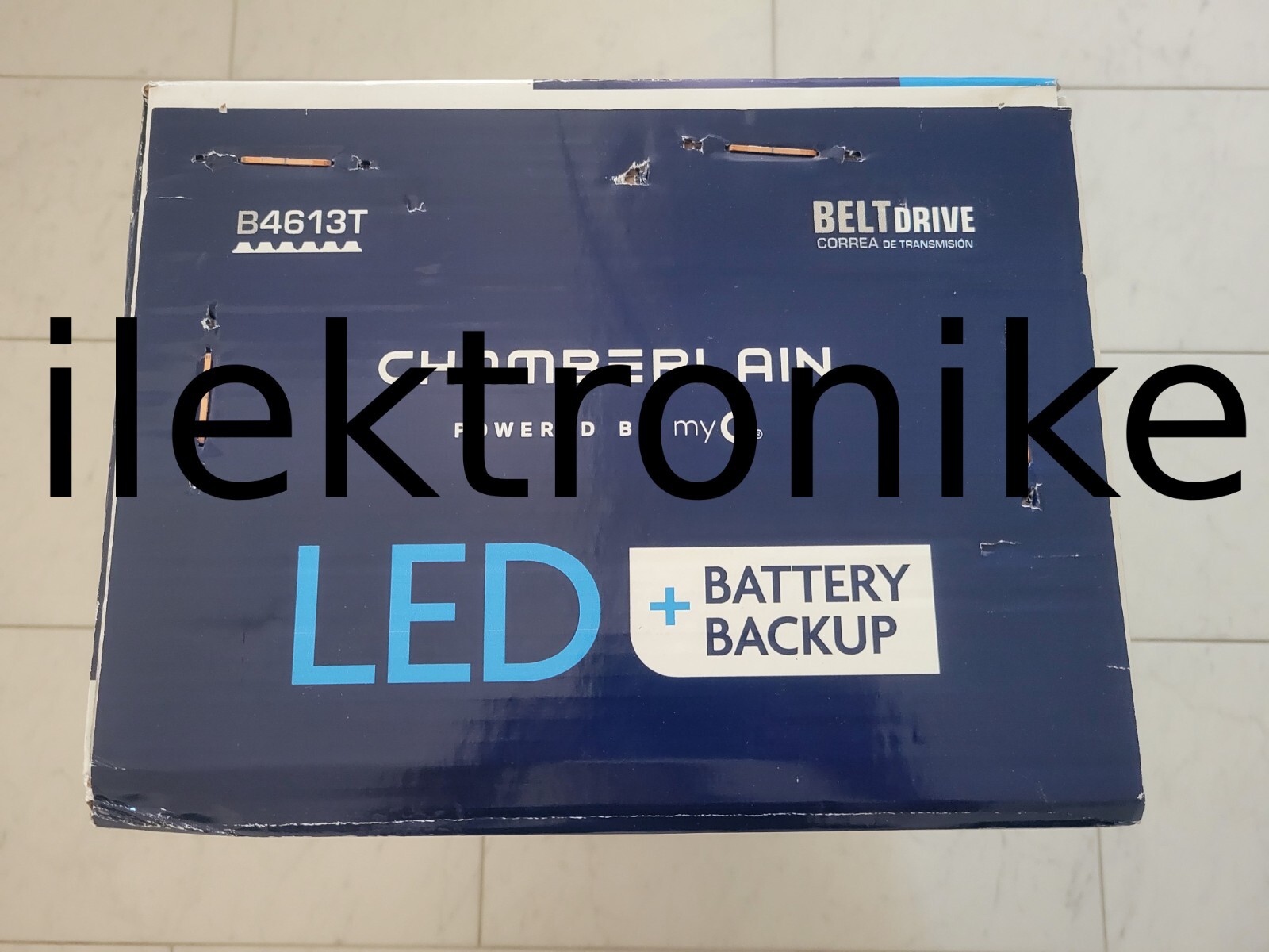 Chamberlain B4613T 1 1/4HP LED Garage Door Opener - Black for sale ...