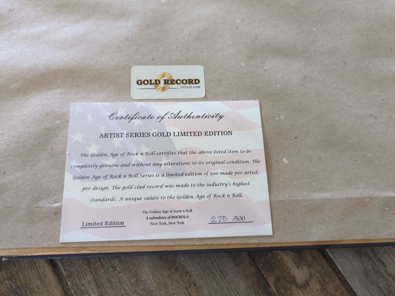 BEATLES ROCKOLA GOLDEN AGE OF ROCK N ROLL 24K GOLD RECORD BABY ITS YOU ...