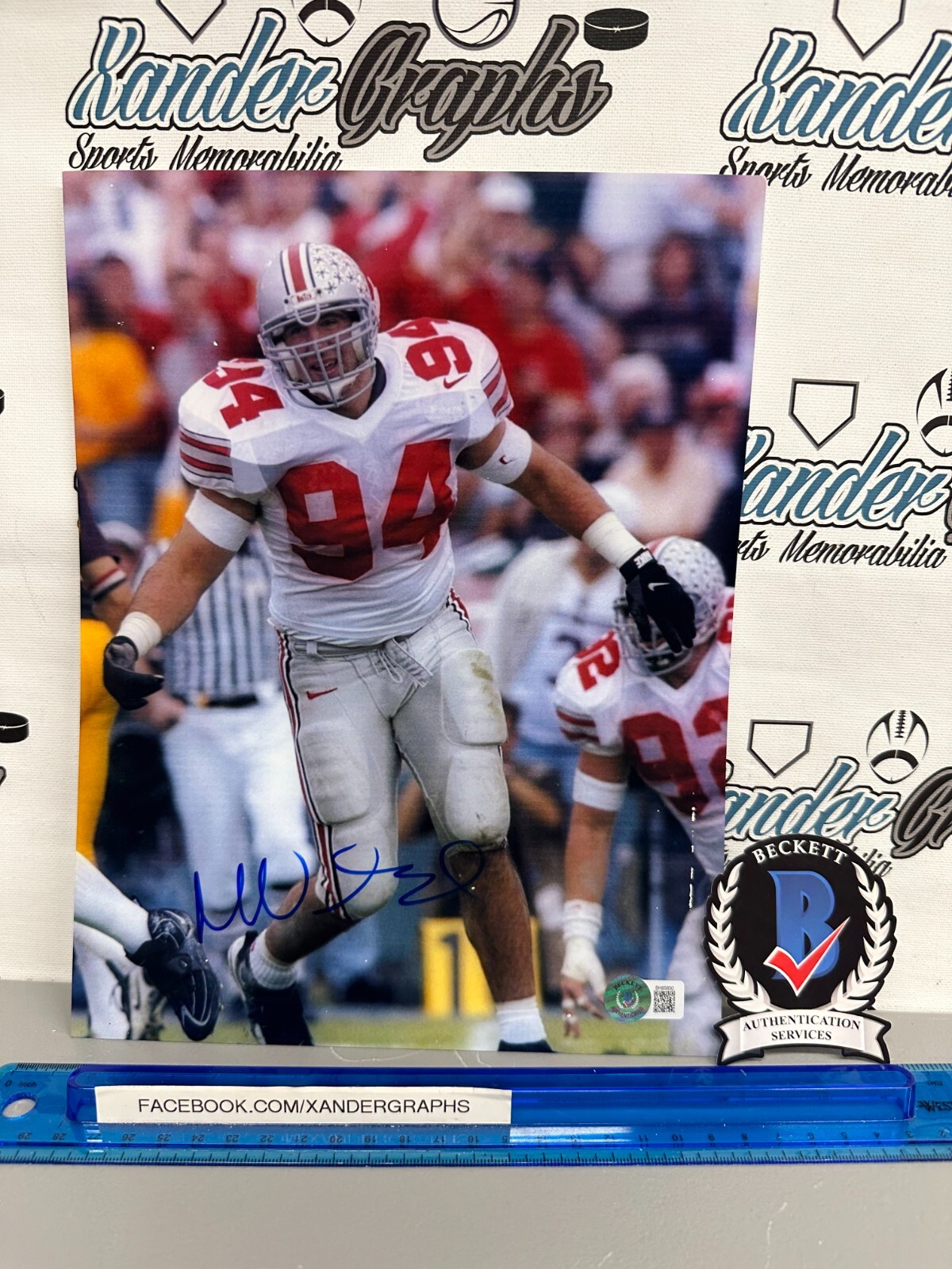 Mike Vrabel Autographed Memorabilia | Signed Photo, Jersey ...