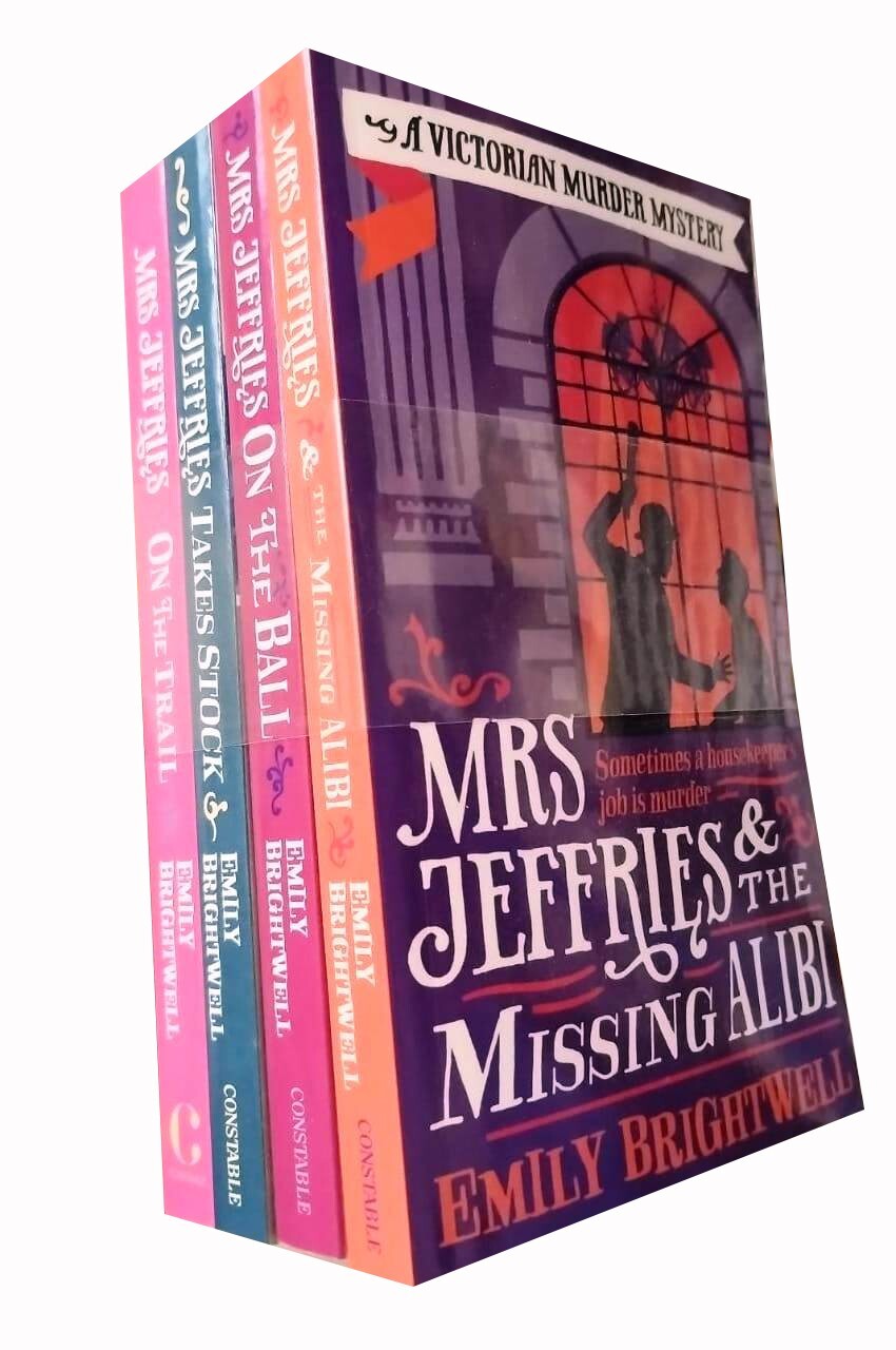 Mrs.Jeffries Mysteries Series 4 Books Collection Set by Emily ...