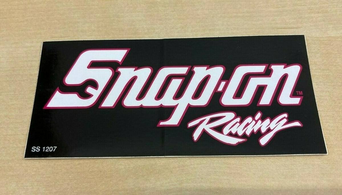 New Vintage Snapon Tools Snapon Racing Tool Box Sticker