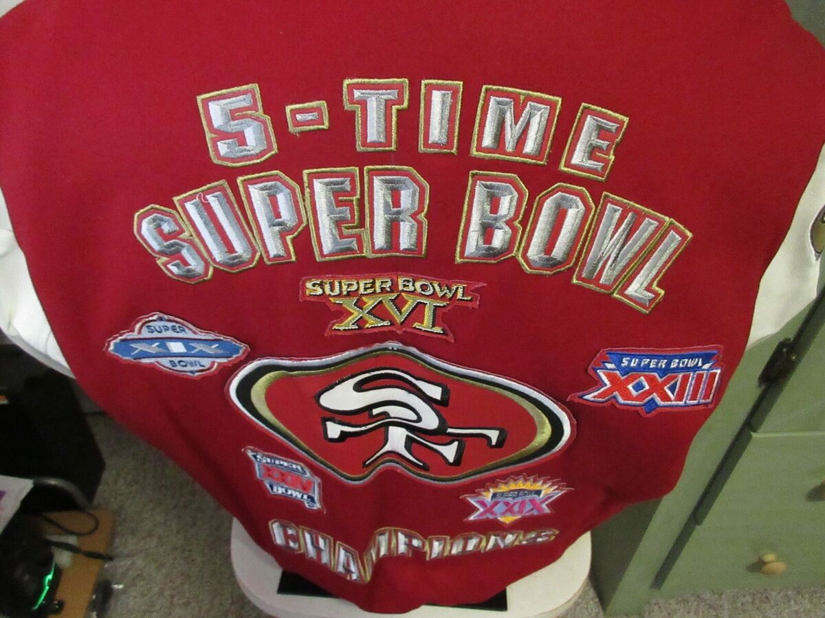 San Francisco 49ers 5 -Time Super Bowl Champions Wool San Francisco 49ers 5 -Time Super Bowl Champions Wool