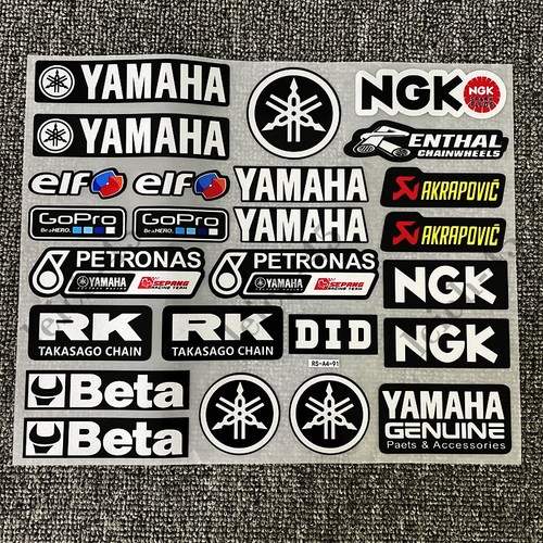 motorcycle fuel tank emblem decal fairing trunk fork body sticker for ...