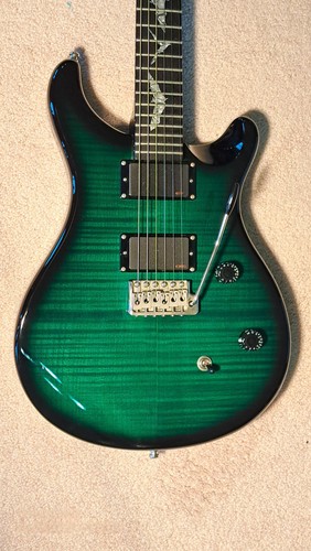 PRS SE Paul Allender Custom 24, Bat Inlays, EMG 81/89 Pickups, Ebony ...