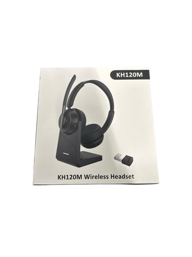 KH120M Wireless Headset, V5.2, 400mAh, Office Call Center Zoom Skype ...