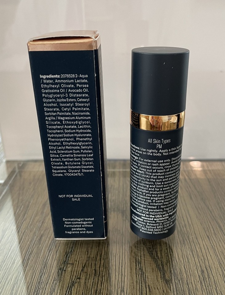 SkinBetter AlphaRet Body Overnight Cream 0.5oz/15ml NEW In Box FREE ...