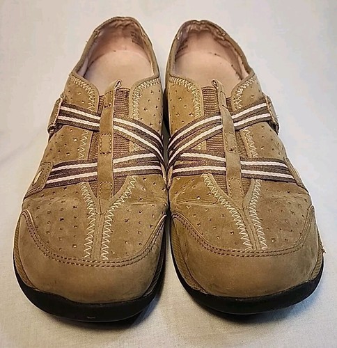 Clarks Tan Suede Springers Sneakers Women’s sz 9M Shoes | eBay