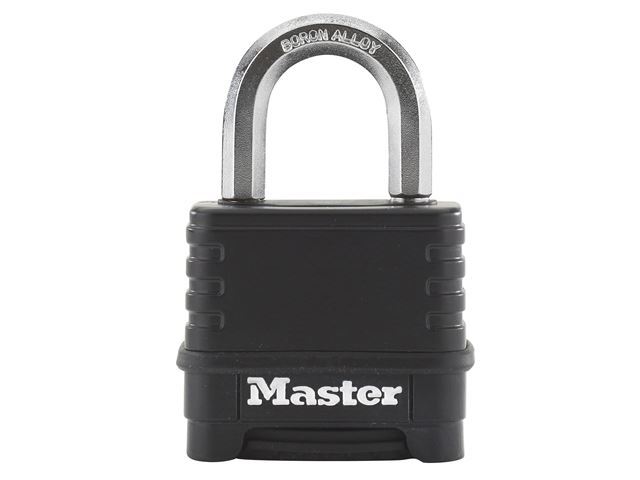 Master Lock - Excell 4 Digit Black Combination 50mm Padlock | eBay