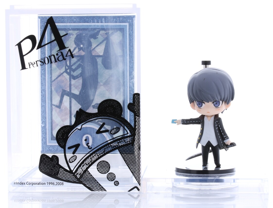 Persona 4 Figurine Figure One Coin Grande Yu Narukami + Tarot Card + My ...
