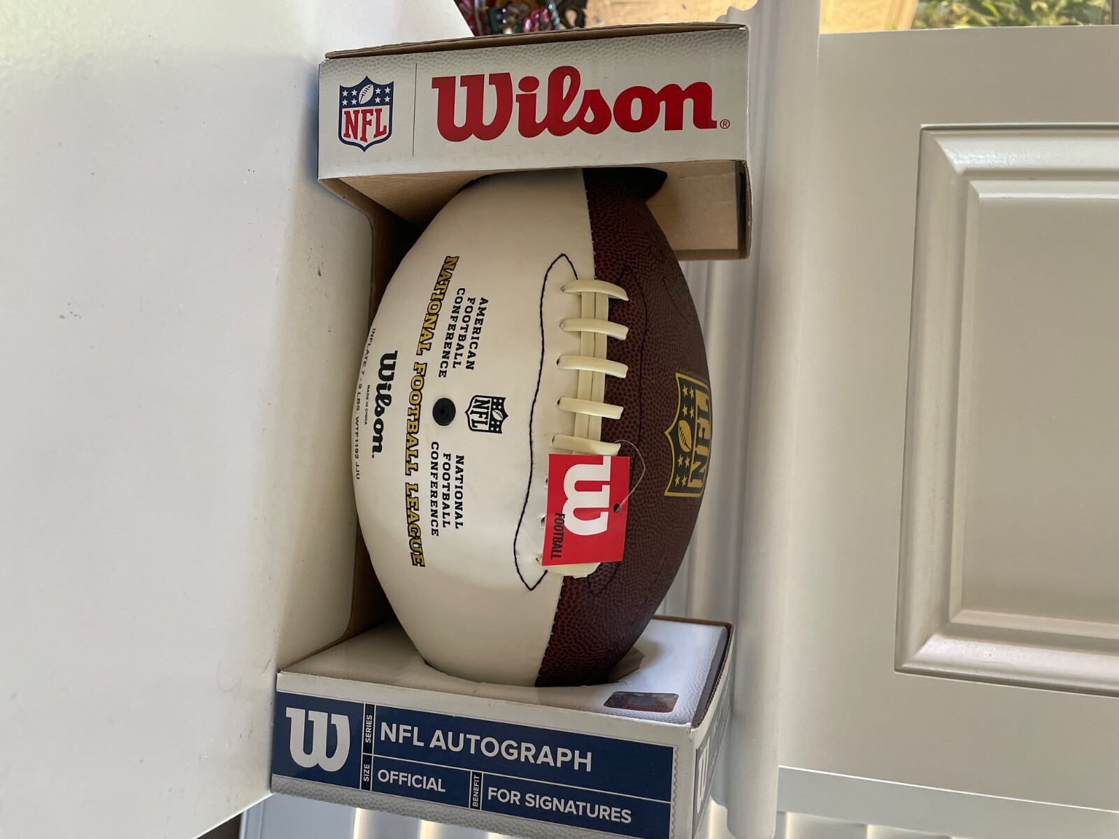 official nfl autograph football ball wilson | eBay