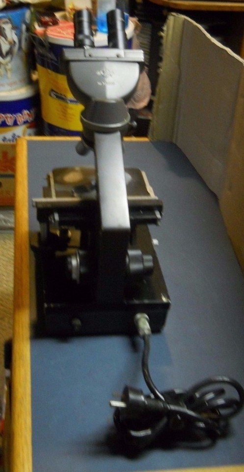 VTG SWIFT INSTRUMENTS 700505 SLR MICROSCOPE 4X 10X 40X 100X WORKS ...