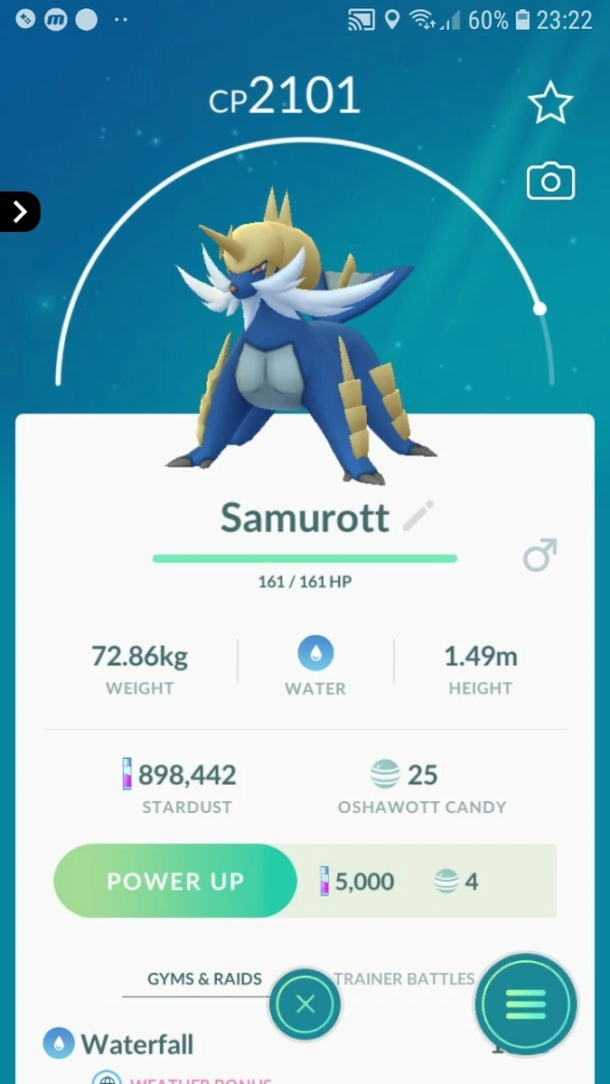 Pokemon Samurott Evolution
