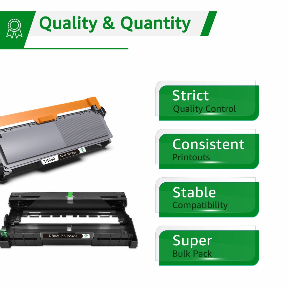 TN660 Toner DR630 Drum For Brother TN-630 MFC-L2700DW HL-2300D DCP ...